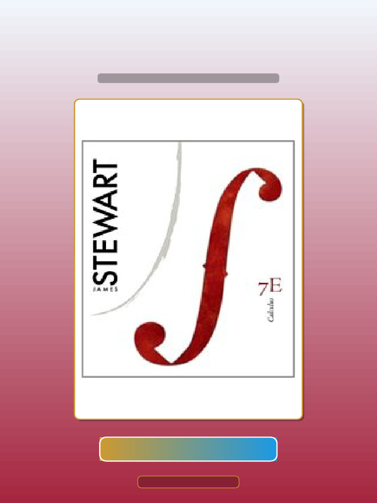 Calculus Stewart 7th Edition eBook and TestBank Bundle Full Version ...