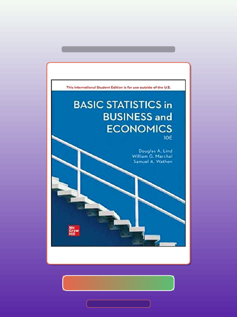 Authorized Basic Statistics in Business and Economics 10th Edition by ...