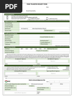 Metrobank Telegraphic Transfer Form | PDF | Banks | Debit Card