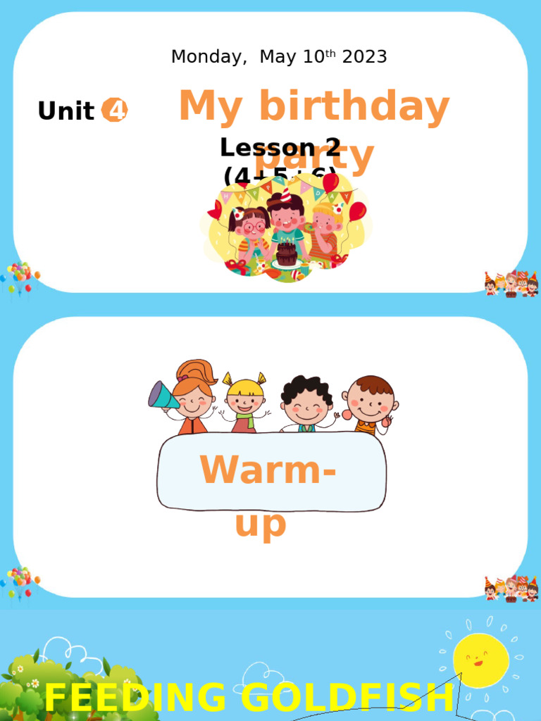 Unit 4 Lesson 2 (4+5+6) | PDF