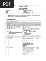 PCIC Crop Insurance Application Form | PDF | Insurance | Food Industry