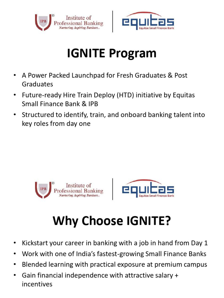 Ignite Program | PDF