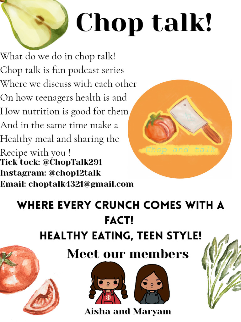 Chop Talk! PDF | PDF