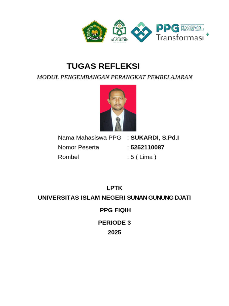 Refleksi Pengembangan Modul P5/PPRA | PDF