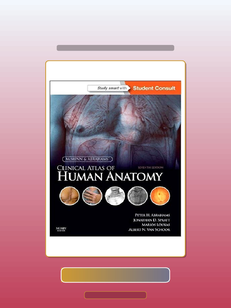 McMinn and Abrahams Clinical Atlas of Human Anatomy 7th Edition Ebook ...
