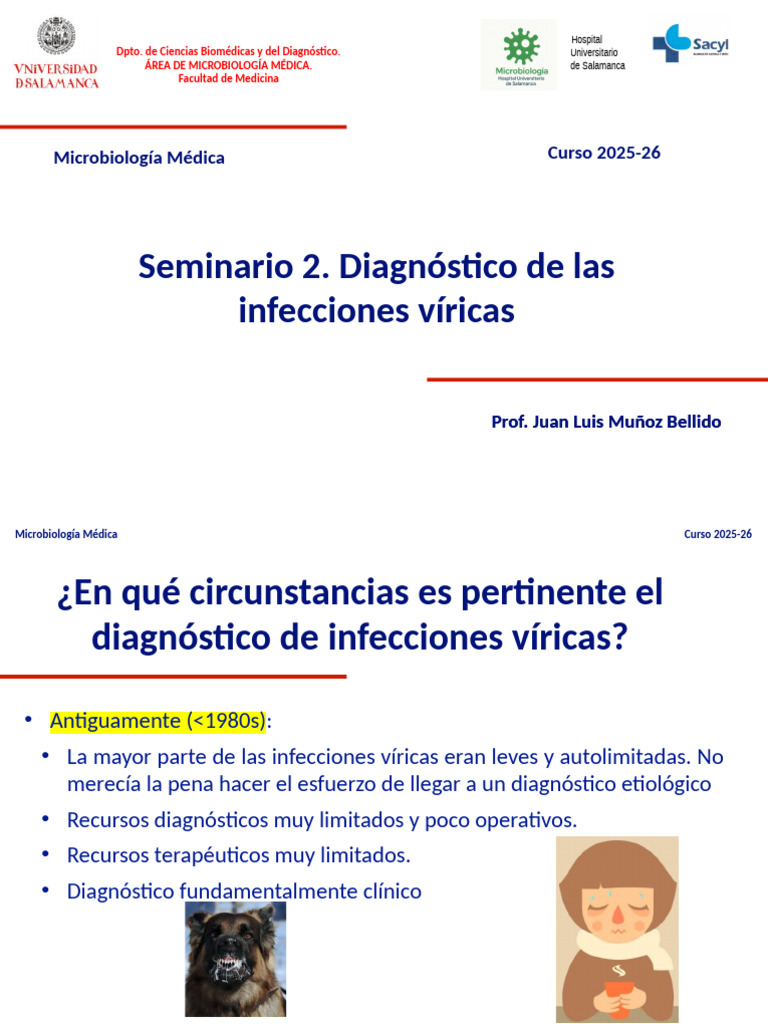 Diagnóstico de Infecciones Víricas | PDF | Virus | Infección