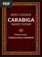 Geeraar Jaceyl: Erayo Macaan oo Qoraal ah | PDF