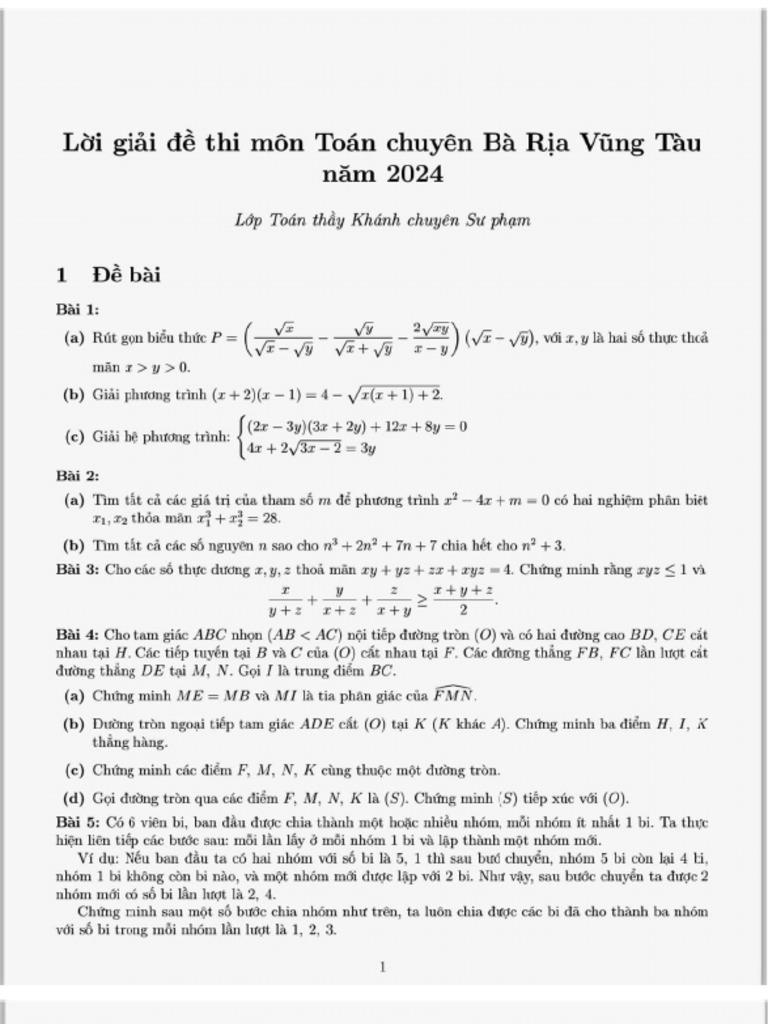 Ba Ria | PDF