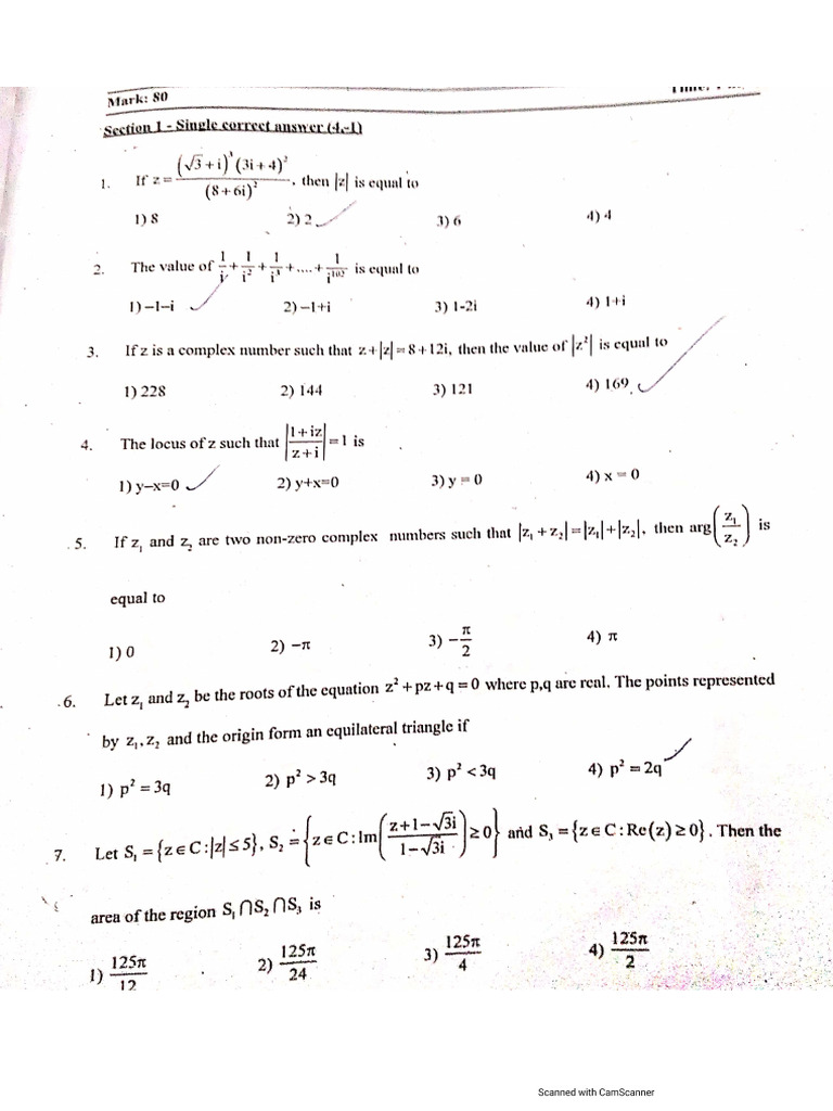 Questions Paper | PDF