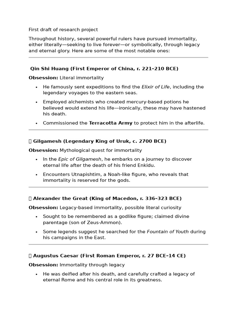 First Draft of Research Project | PDF