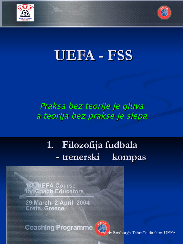 Filosofija Fudbalske Igre | PDF
