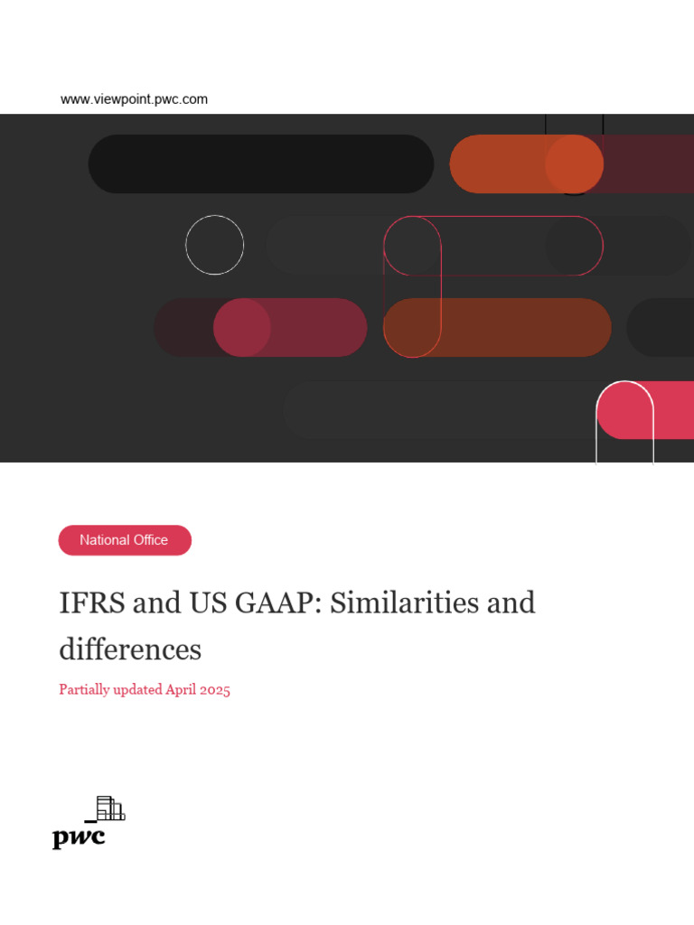 IFRS and US GAAP - Similarities and Differences | PDF | International ...