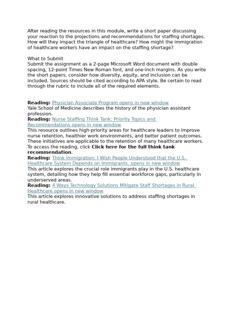 Short Paper Assignment | PDF
