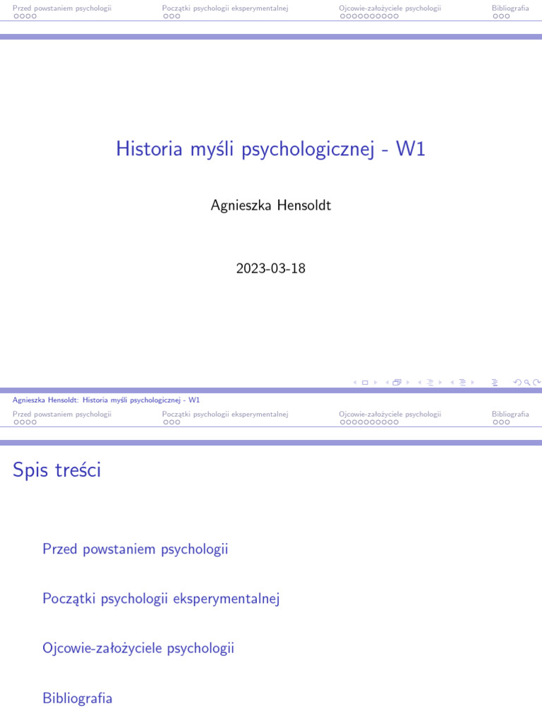 HMP W1 | PDF