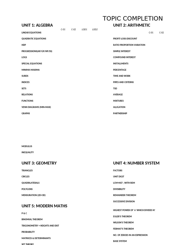 Topic Completion | PDF
