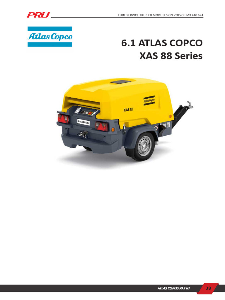 Atlas Copco XAS 88 Operator Manual | PDF | Safety | Valve