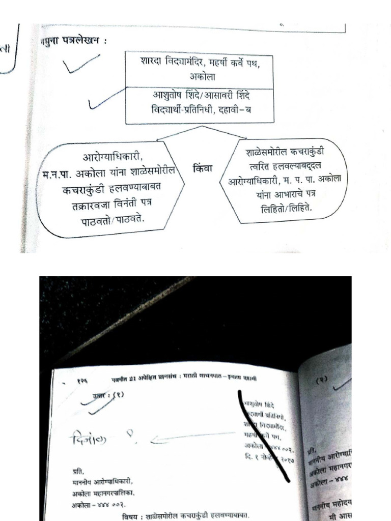 Writing Skill Marathi | PDF