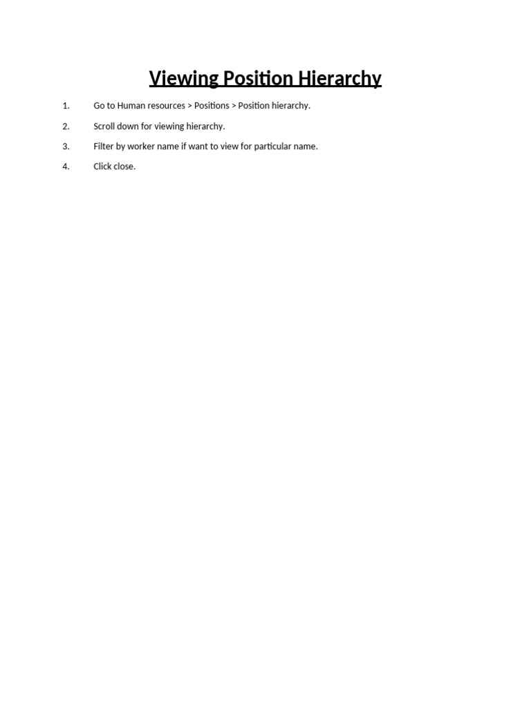 5.viewing Position Hierarchy | PDF