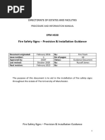 NFPA 170 Fire Safety Symbols Guide | PDF | Wall | Door