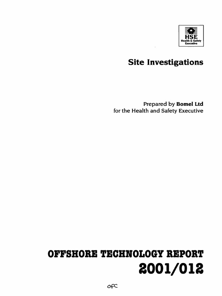 Site Investigations | PDF | Earth Sciences