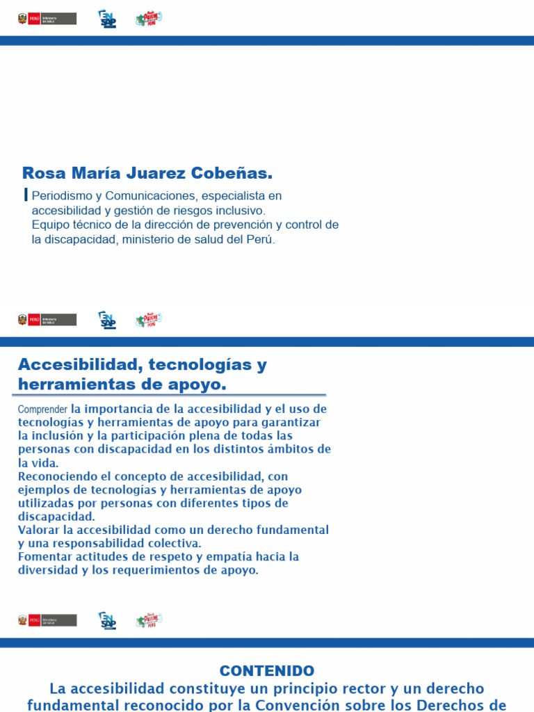 Ponencia Institucional Ensap Rosa María Juarez Cobeñas | PDF ...
