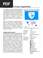 SEATO: Cold War's Southeast Asia Pact | PDF | International Relations ...