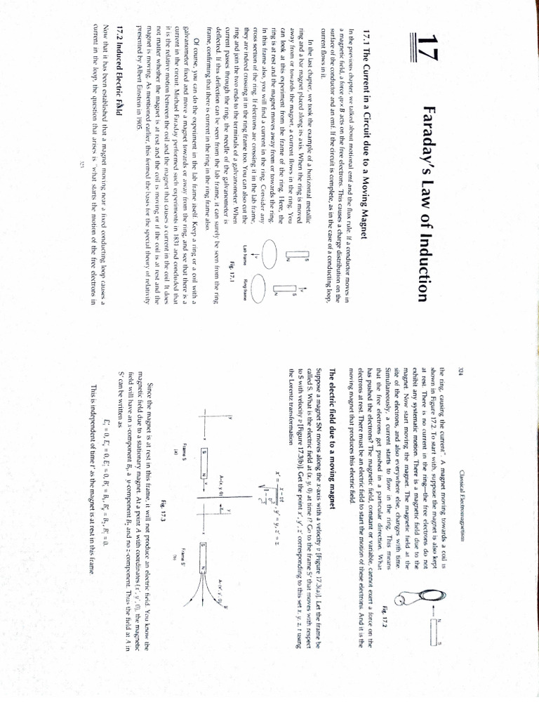 Understanding Faraday's Law of Induction | PDF | Electromagnetic ...