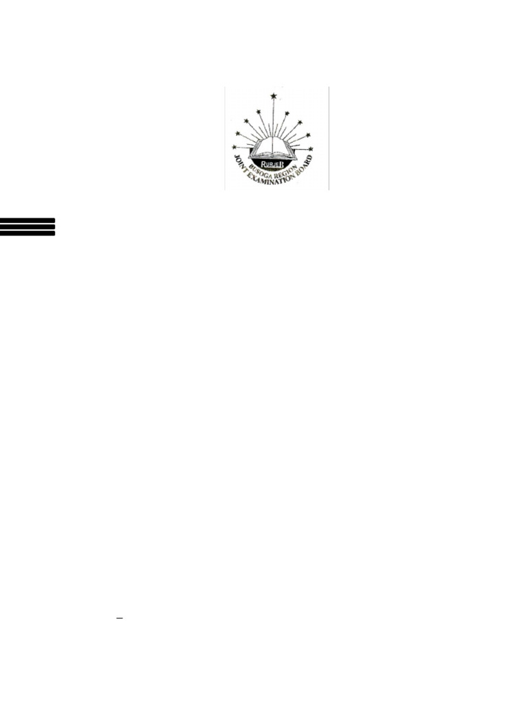 Busoga Mock Uce Maths p1 2024 | PDF