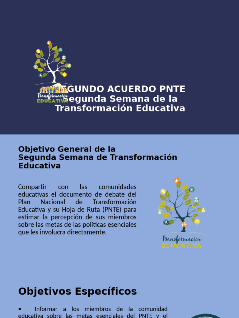 Segunda Semana de Transformación Educativa | PDF | Aprendizaje
