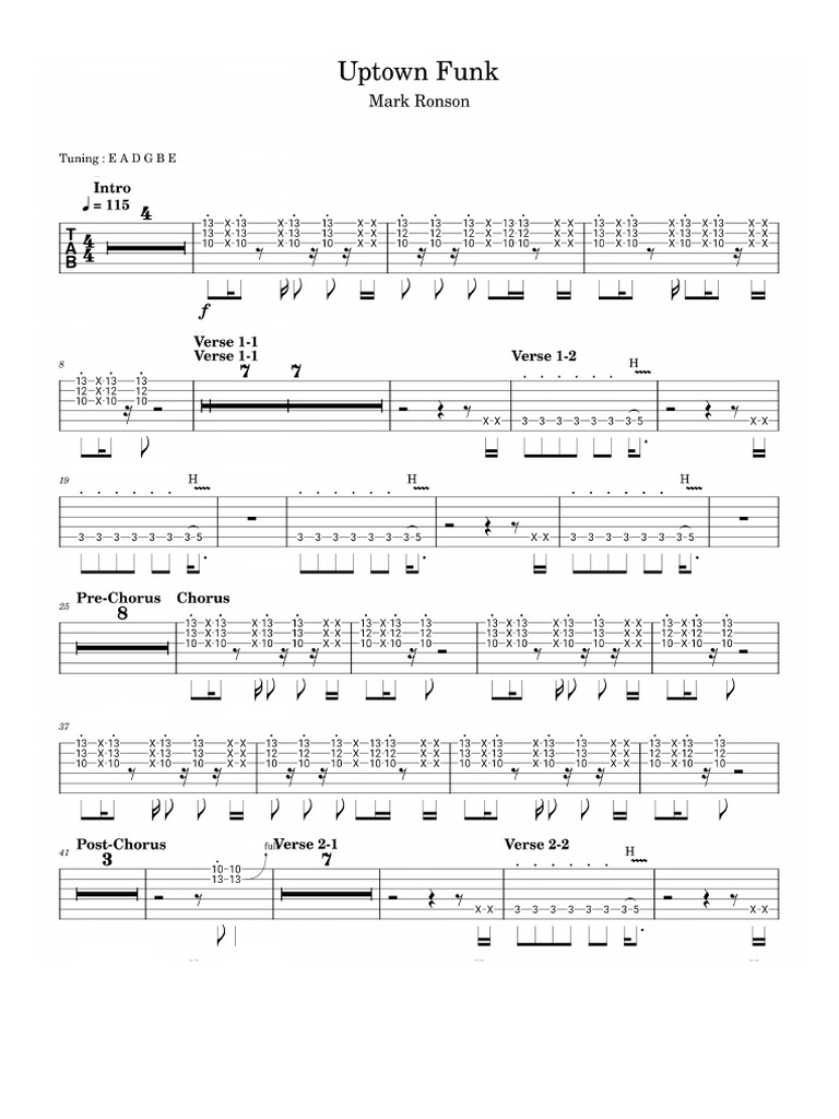 Tabs & Chords 5 | PDF