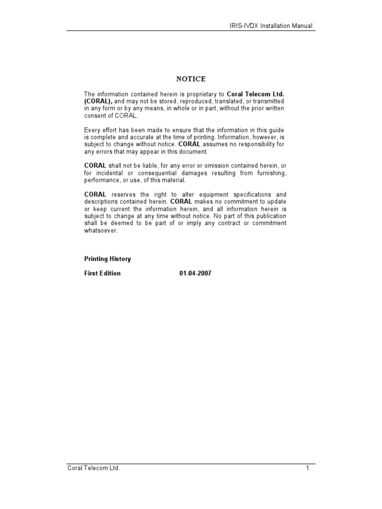 IRIS Installation Manual | PDF | Electrical Connector | Direct Current