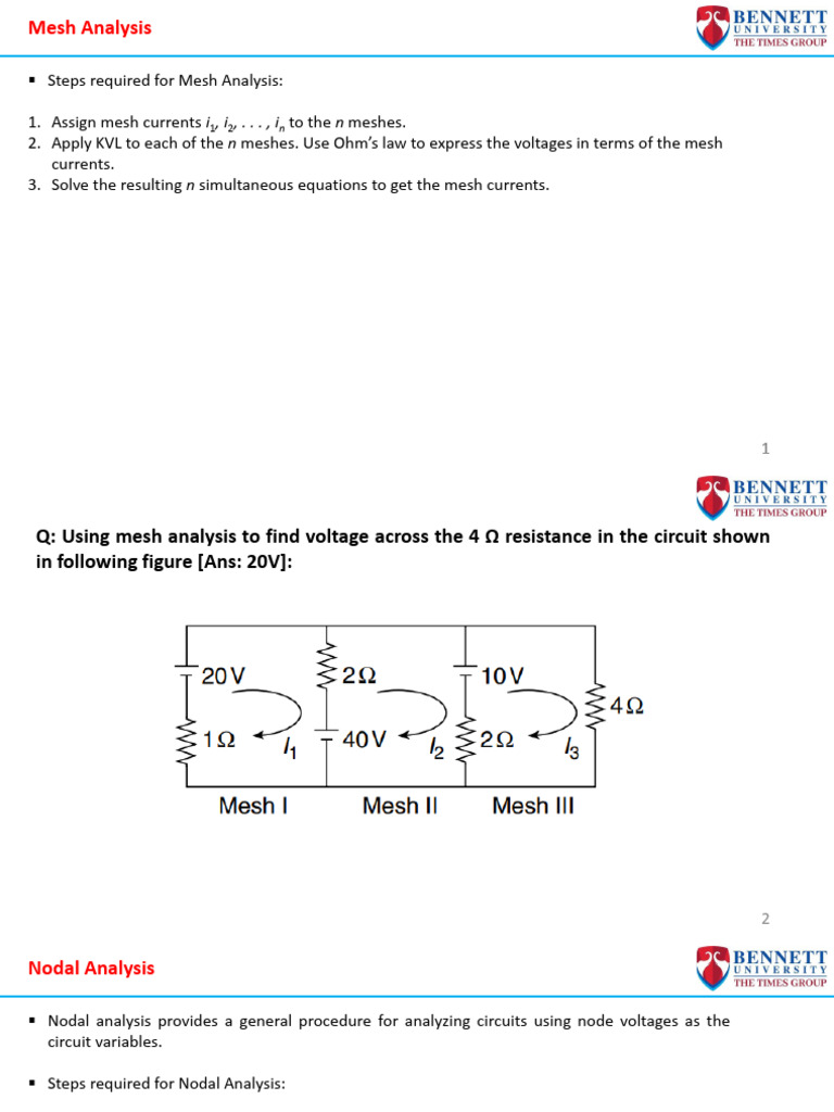 04 Nodal Mesh | PDF