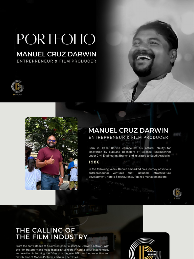 Manuel Cruz Darwin: Film Producer Profile | PDF