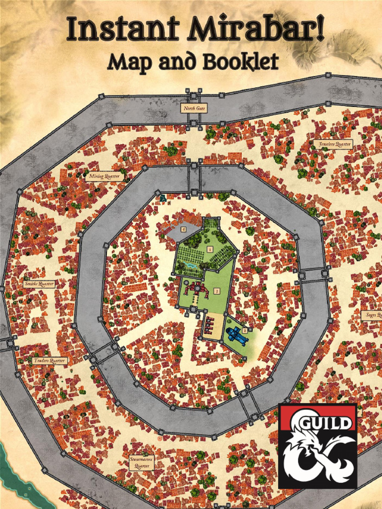 Mirabar: A Guide to the Rich City | PDF | Wizards Of The Coast ...