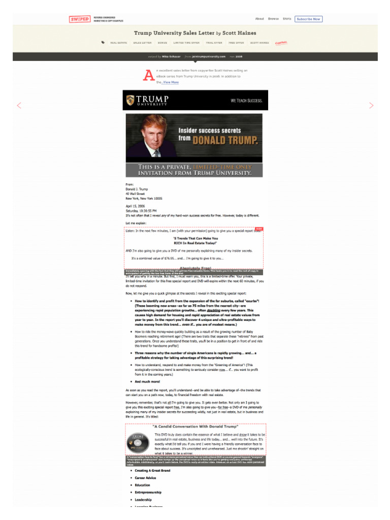 Screencapture Swiped Co File Trump University Scott Haines 2025 09-21 ...