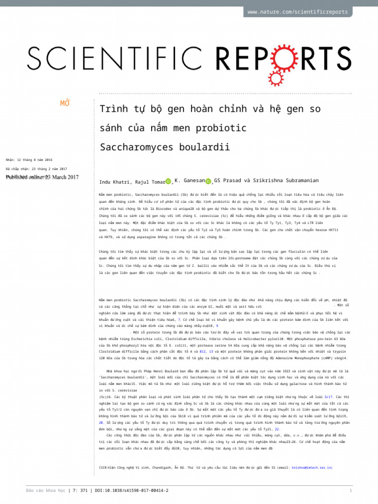 Complete Genome Sequence and Comparative Genomics | PDF