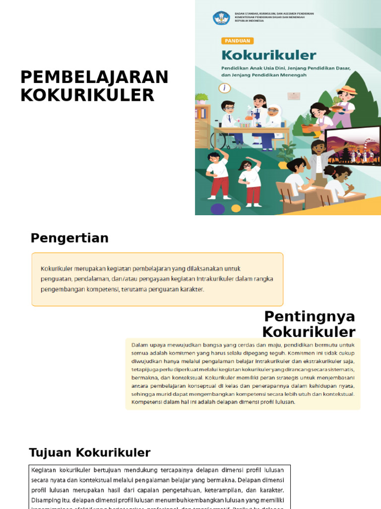 PEMBELAJARAN KOKURIKULER | PDF