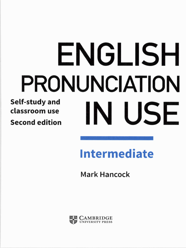Pronunciation in Use Intermediate 2012 Student Sample | PDF | Stress ...