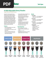 Toro Nozzle Chart | PDF