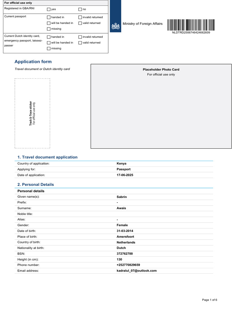 Travel Documents 17-06-2025 | PDF | Identity Document | Passport