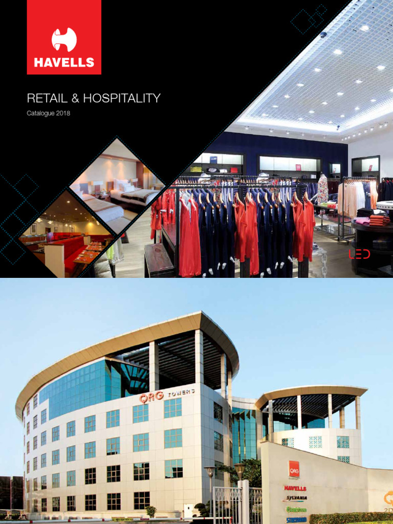 Havells Retail & Hospitality Catalogue 2018 | PDF | Light Emitting ...