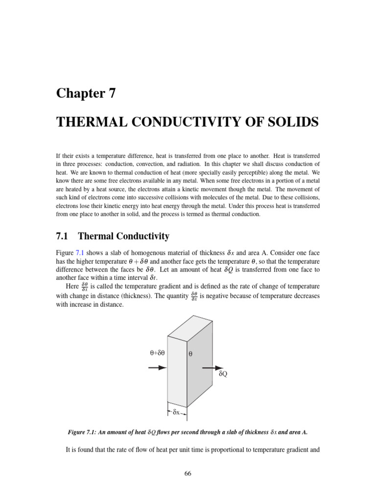 3.thermal Conductivity | PDF | Thermal Conduction | Heat Transfer