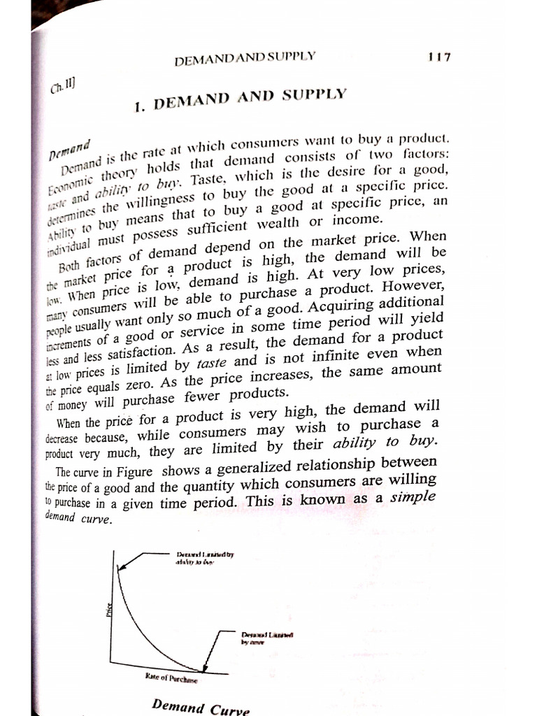 Demand and Supply Economics | PDF