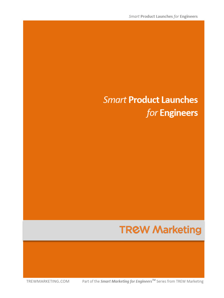 SMFE Smart Product Launches FINAL | PDF | Marketing | Brand