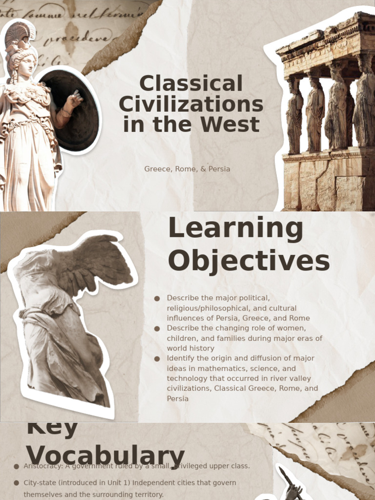 2.2 Classical Civilizations in The West | PDF | Ancient Greece | Ancient Rome