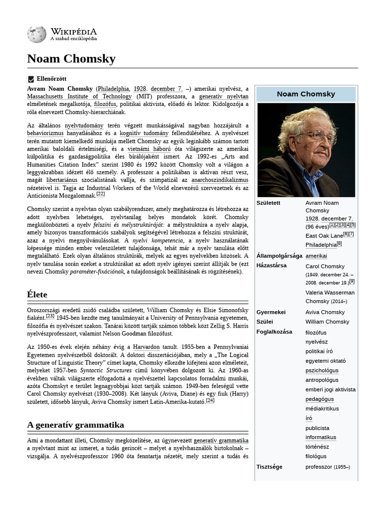 Noam Chomsky | PDF