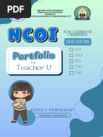 Sample Ncoi For Tiii Applicant | PDF | Lesson Plan | Learning