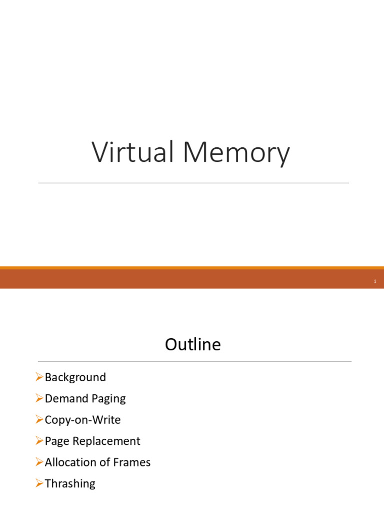 L31-L37_VirutalMemoryFinal | PDF | Computer Hardware | Computer Memory