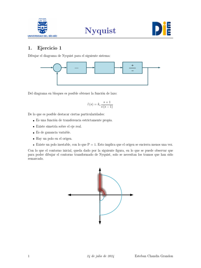 Ayudantía Nyquist | PDF | Análisis matemático | Matemáticas