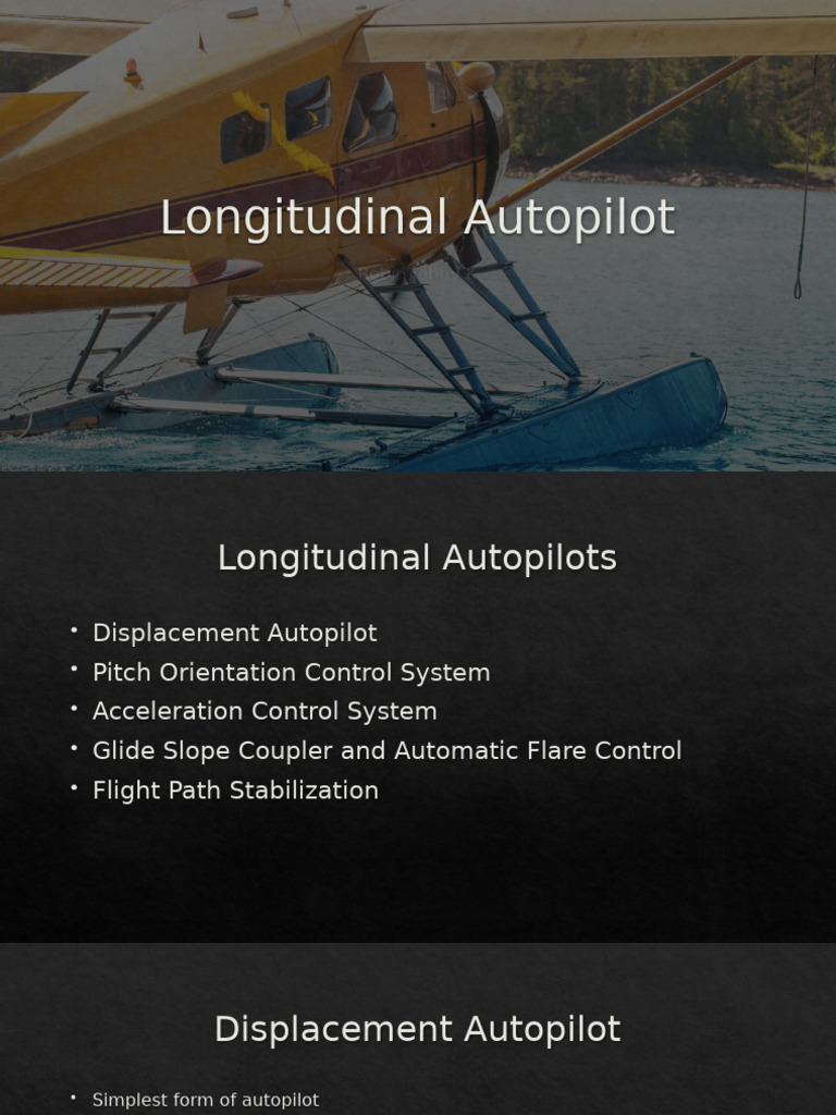 Longitudinal Autopilot - Aerospace Guidance and Control | PDF | Aircraft | Flight